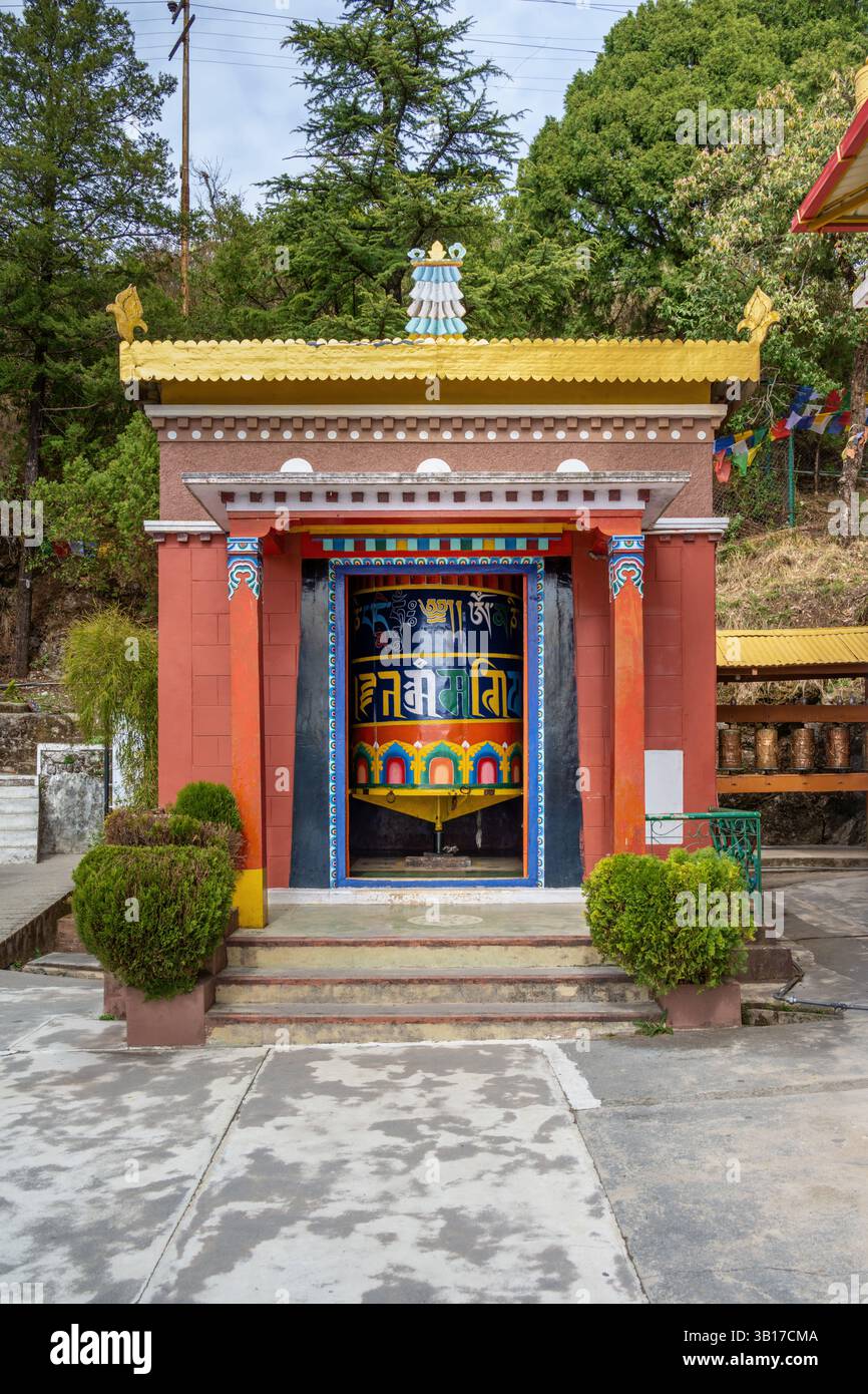 Tibetan Buddhist Temple, Charleville, Mussoorie, Uttarakhand, India ...