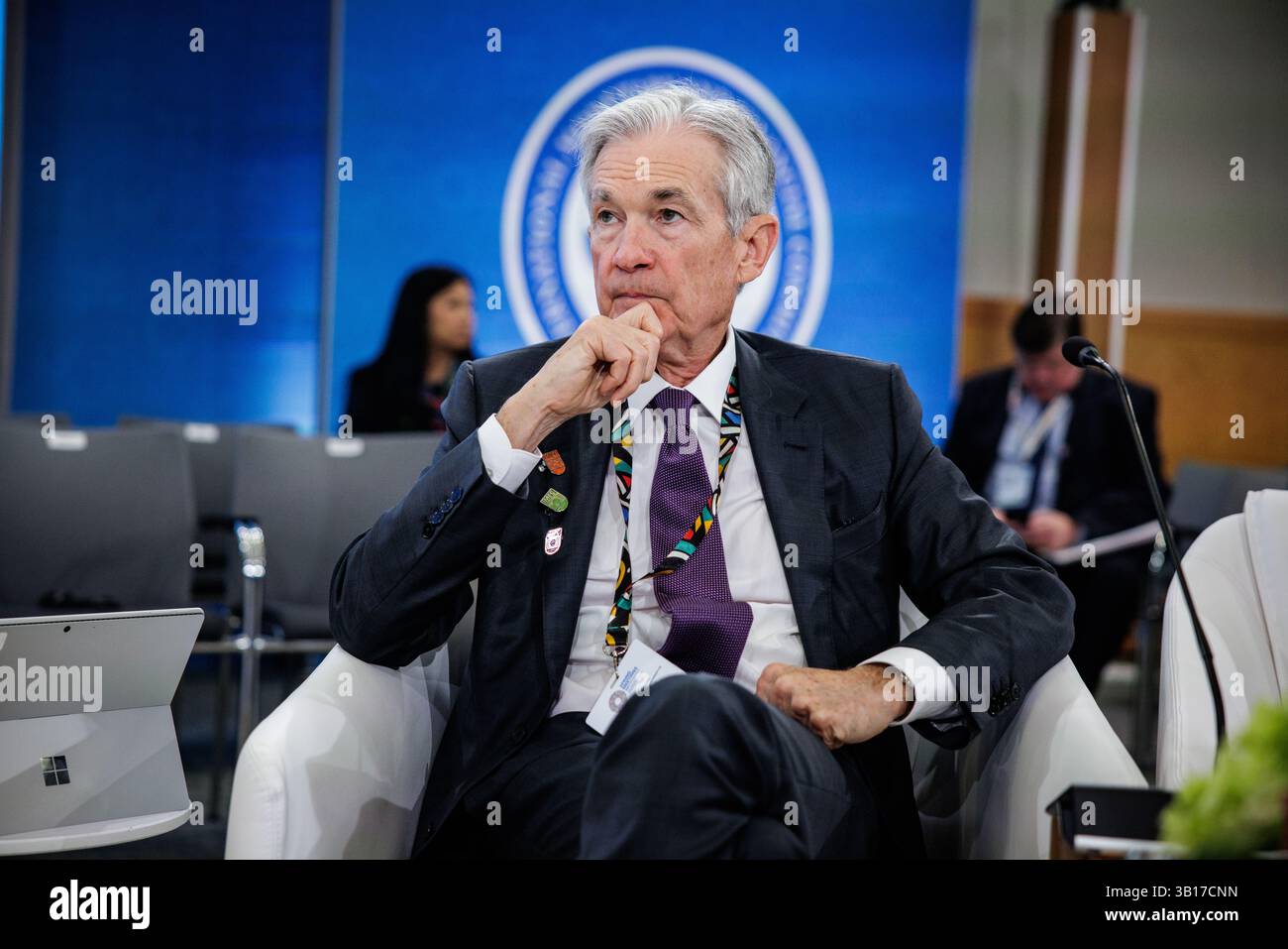 Washington, United States. 25th Apr, 2025. U.S. Federal Reserve ...