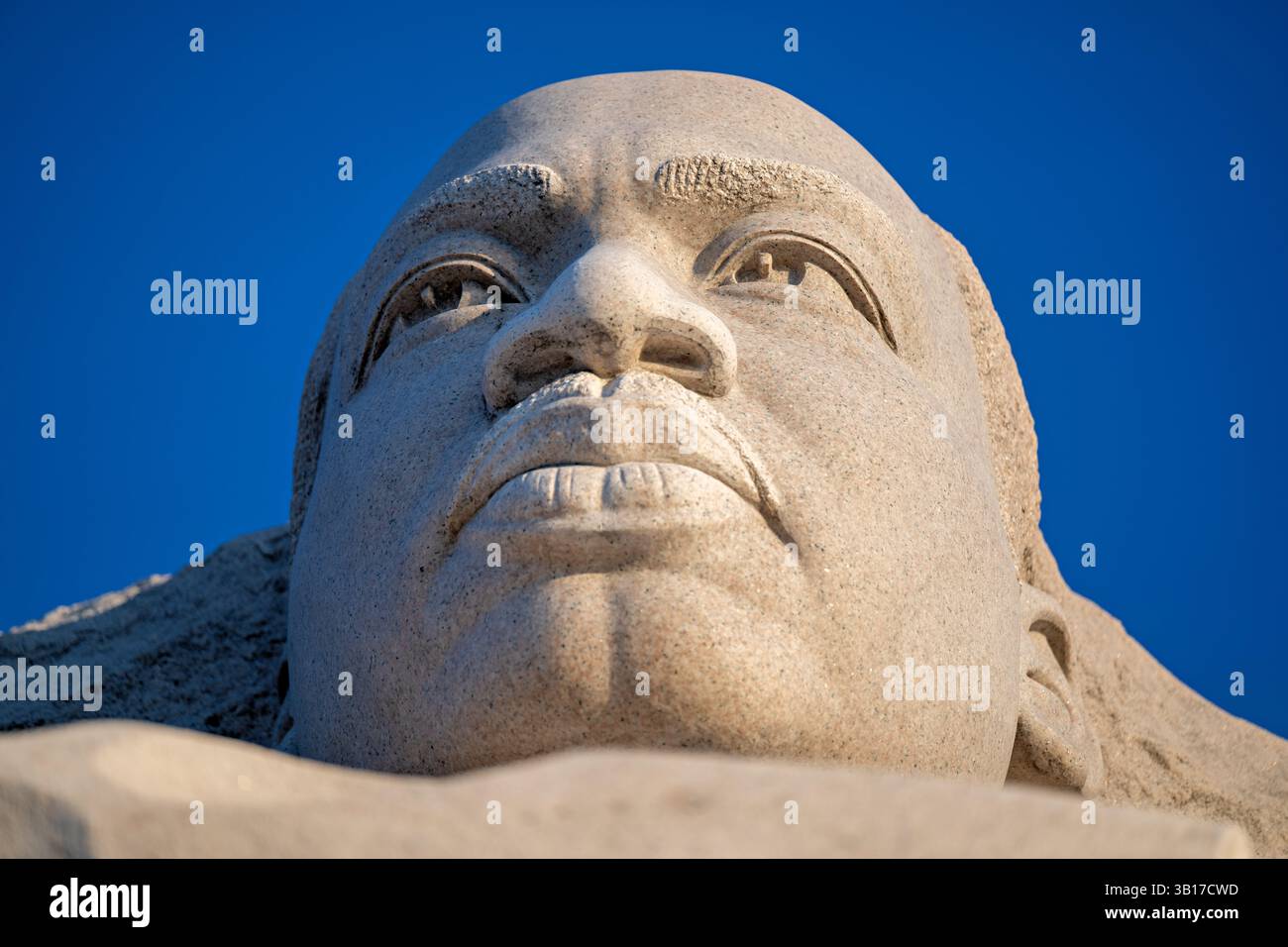 WASHINGTON DC — The Martin Luther King Jr. Memorial features a 30-foot ...