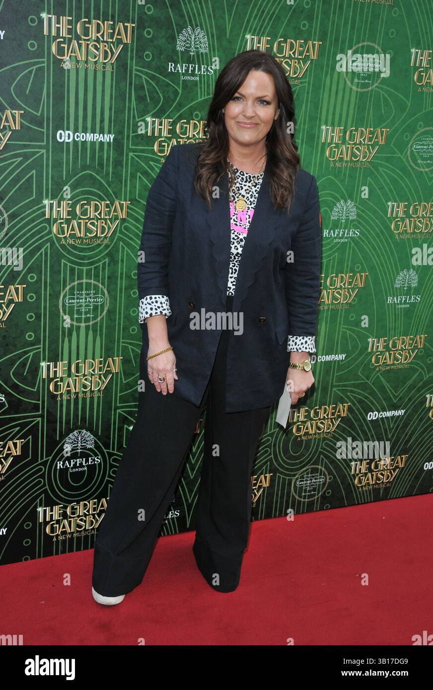 London, UK. 24th Apr, 2025. Jo Joyner at "The Great Gatsby" new musical ...