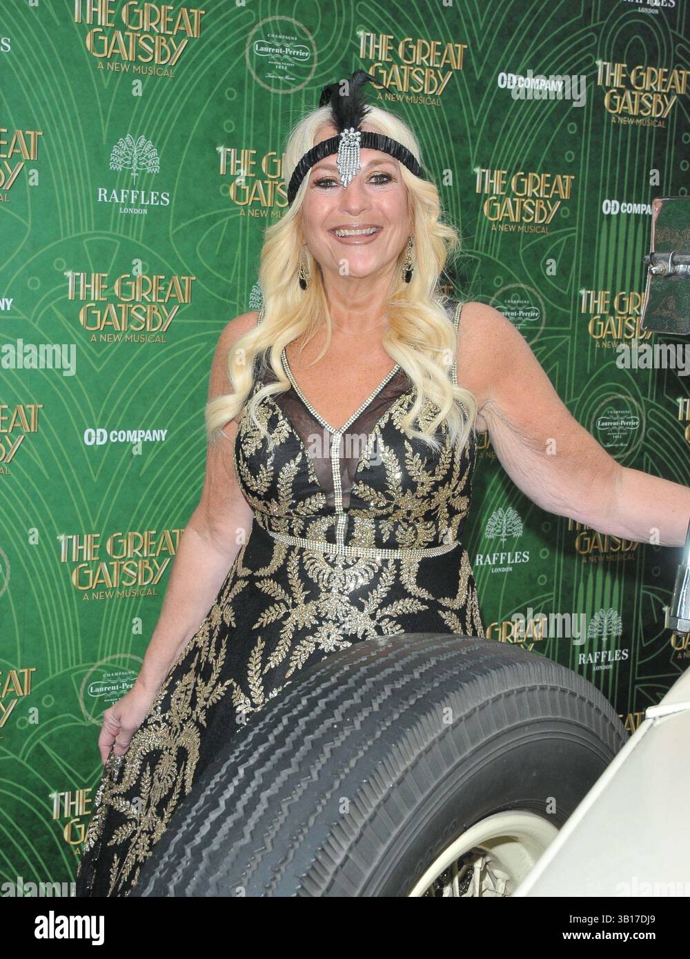 London, UK. 24th Apr, 2025. Vanessa Feltz at "The Great Gatsby" new ...