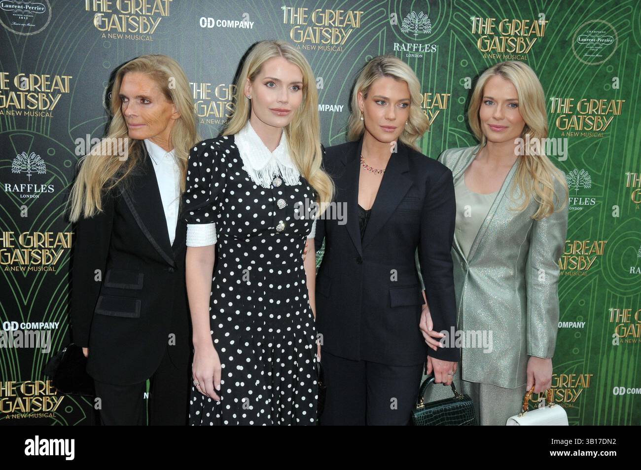 London, UK. 24th Apr, 2025. Victoria Aitken, Lady Kitty Spencer, Lady ...