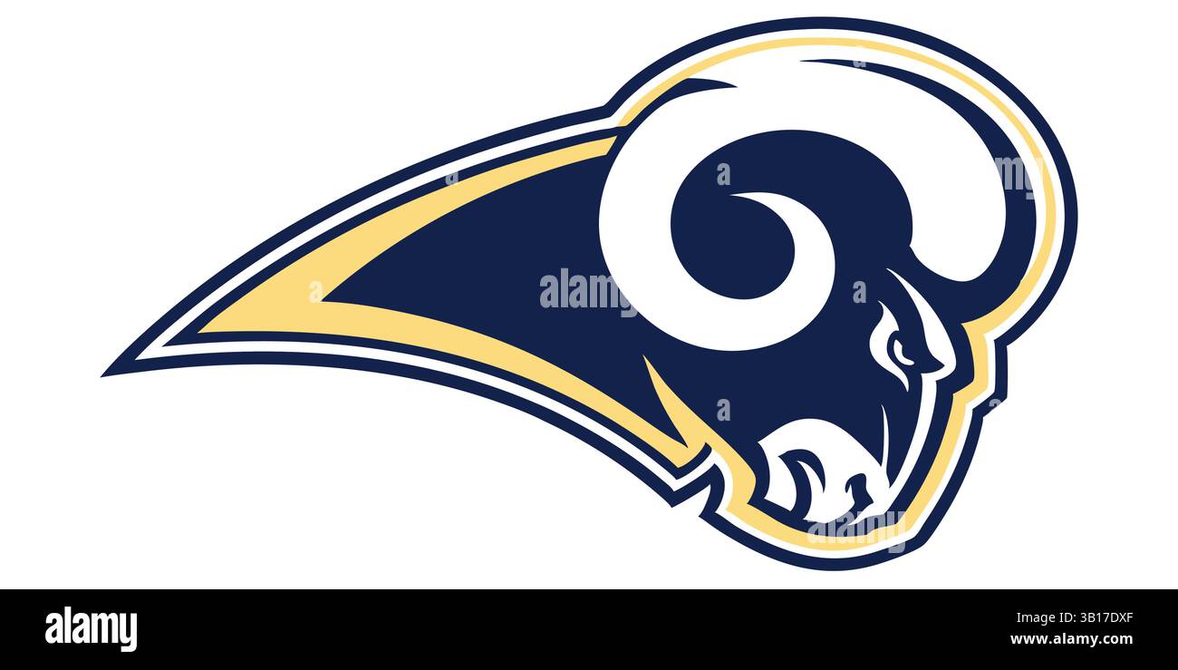 Rams Head Logo Vector Illustration Sports Mascot for Commercial Use Case - Scalable Vector EPS ...