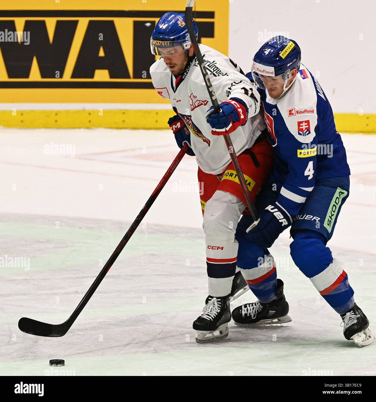 Ostrava, Czech Republic. 25th Apr, 2025. Filip Chlapik of Czech ...