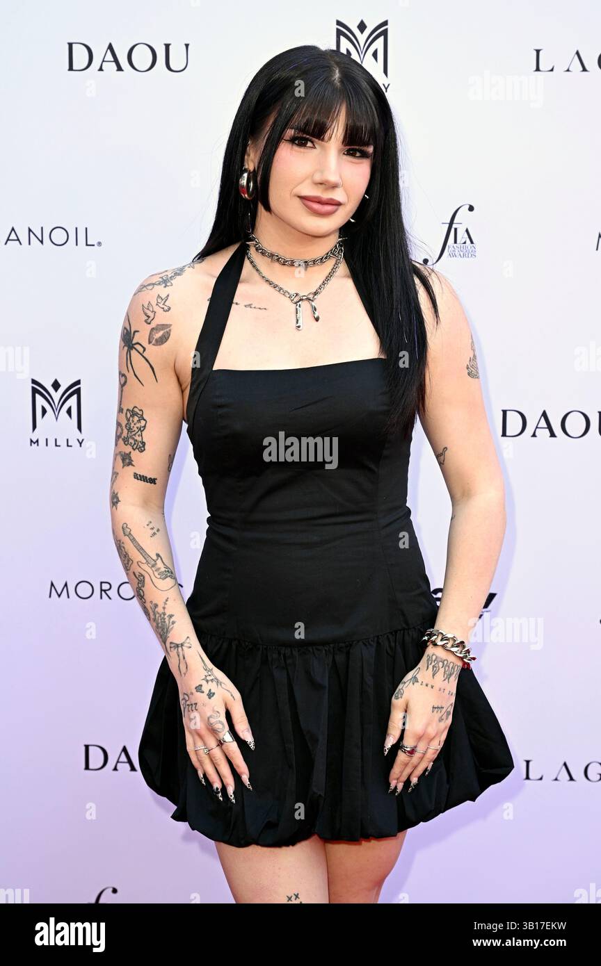 Bailey Spinn bei der Verleihung der 9. Fashion Los Angeles Awards im ...