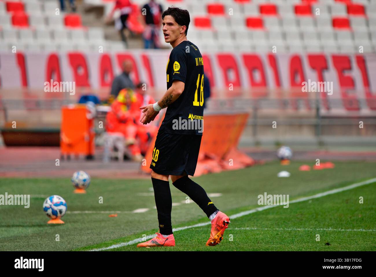 Bari, Italy. 25th Apr, 2025. Alessandro Di Pardo of Modena FC 1912 ...