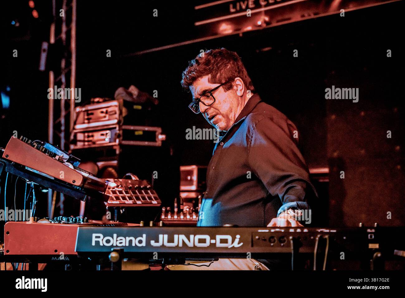 Music Concert - Simon Phillips - Protocol V Simon Phillips band during ...