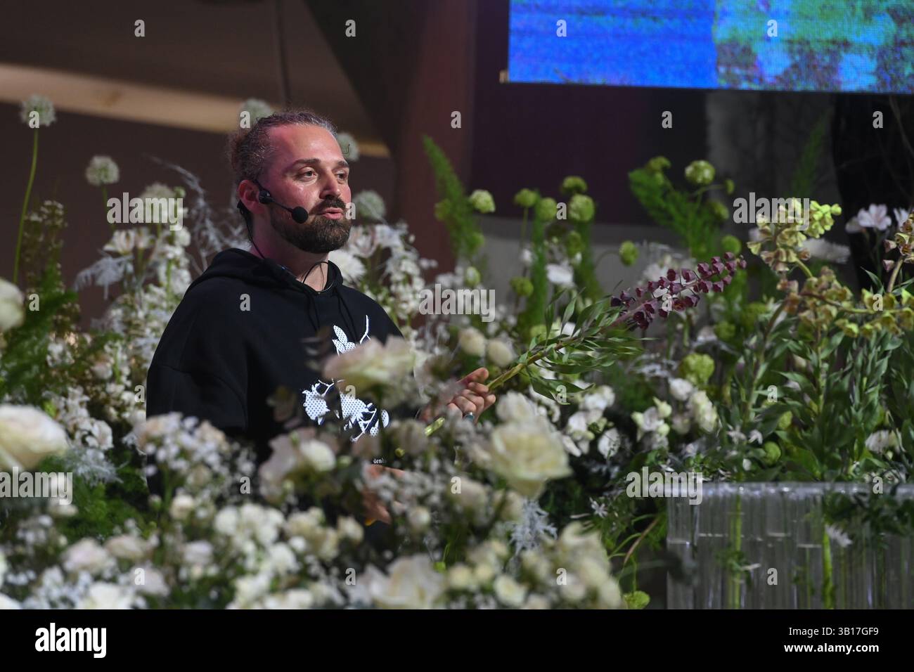 Olomouc, Czech Republic. 25th Apr, 2025. Florist show by Slovak florist ...