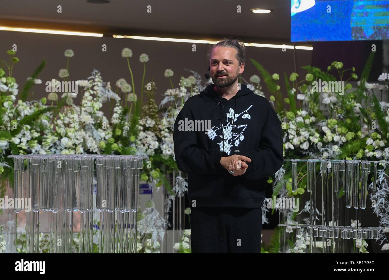 Olomouc, Czech Republic. 25th Apr, 2025. Florist show by Slovak florist ...