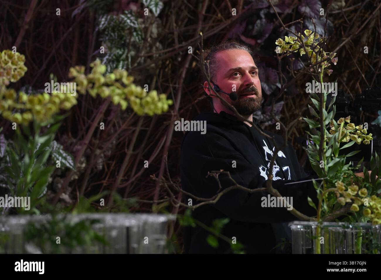 Olomouc, Czech Republic. 25th Apr, 2025. Florist show by Slovak florist ...