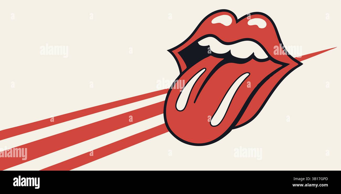Mouth And Tongue Logo
