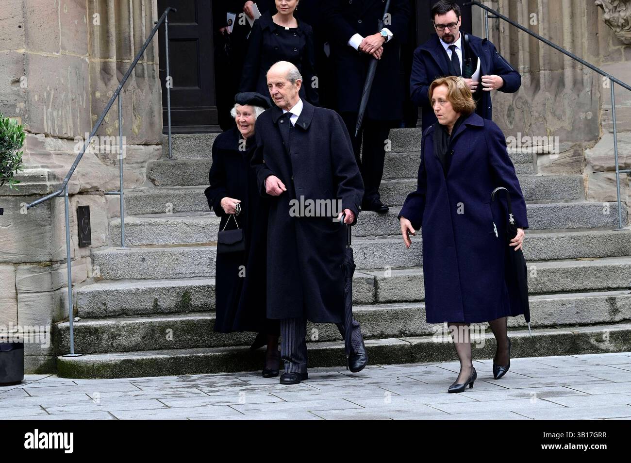 Huno Herzog von Oldenburg und Ehefrau Felicitas-Anita, geb. Gräfin ...