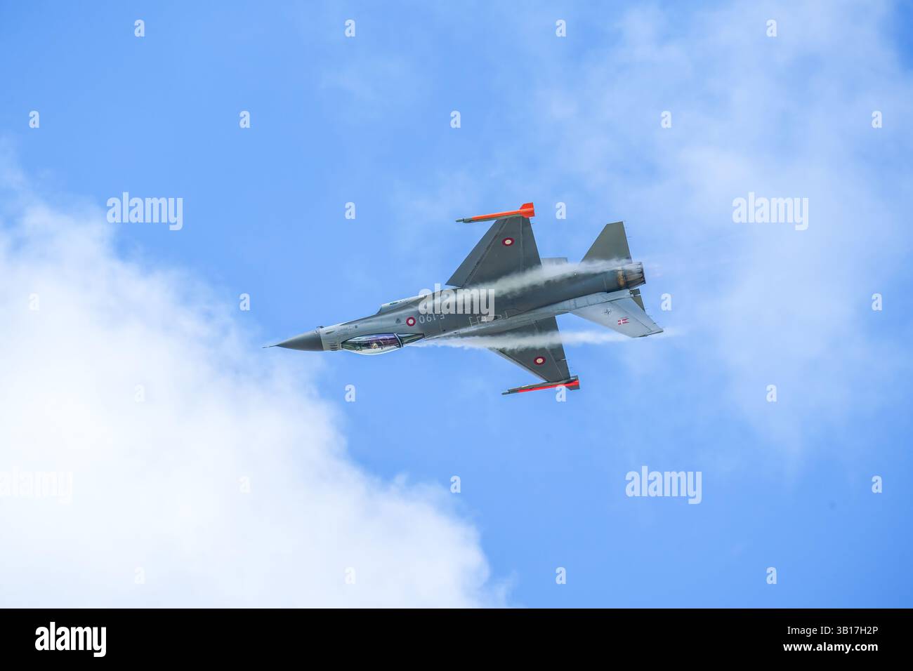 A series of photos of the Royal Danish Air Force F-16 Fighting Falcon ...