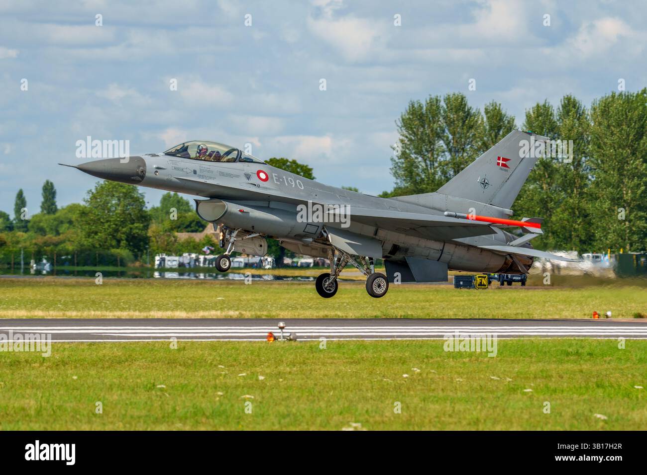 A series of photos of the Royal Danish Air Force F-16 Fighting Falcon ...