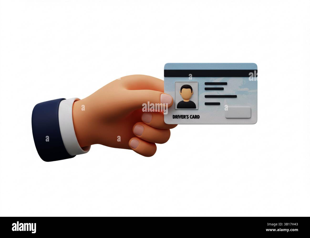 Authorized id card example hi-res stock photography and images - Alamy