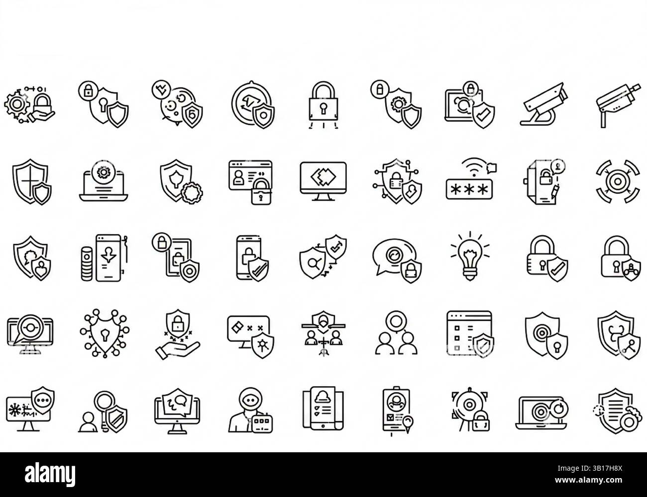 Cybersecurity symbols hi-res stock photography and images - Alamy