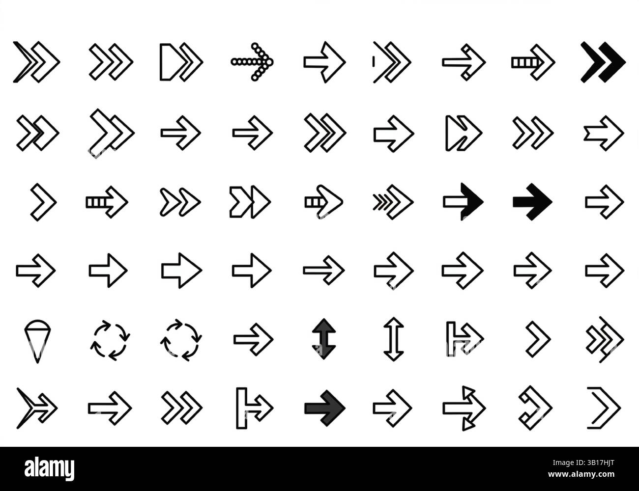 Applications set design hi-res stock photography and images - Alamy