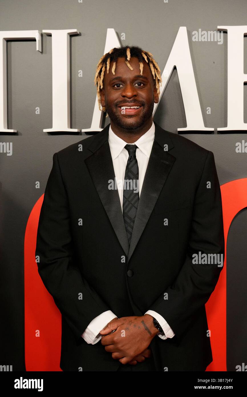 New York, United States. 25th Apr, 2025. Singer Myles Smith during the ...