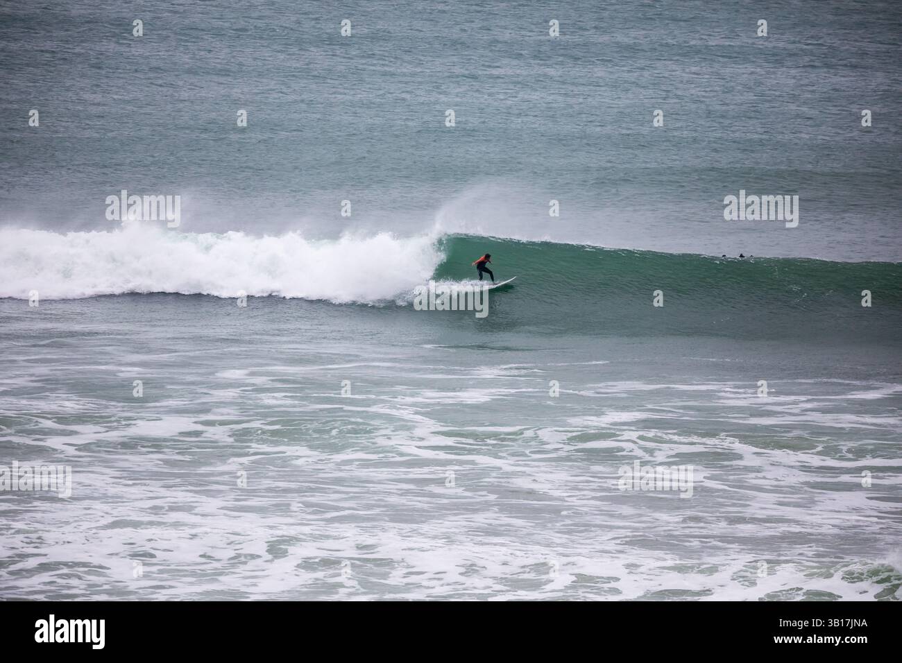 Newquay, Cornwall, 25th April 2025, The sea off Fistral Beach in ...