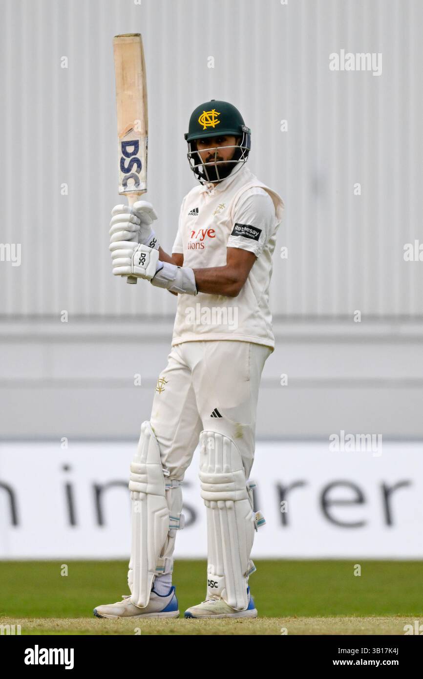 Nottingham, United kingdom, Trent Bridge Cricket Ground. 25 April 2024 ...