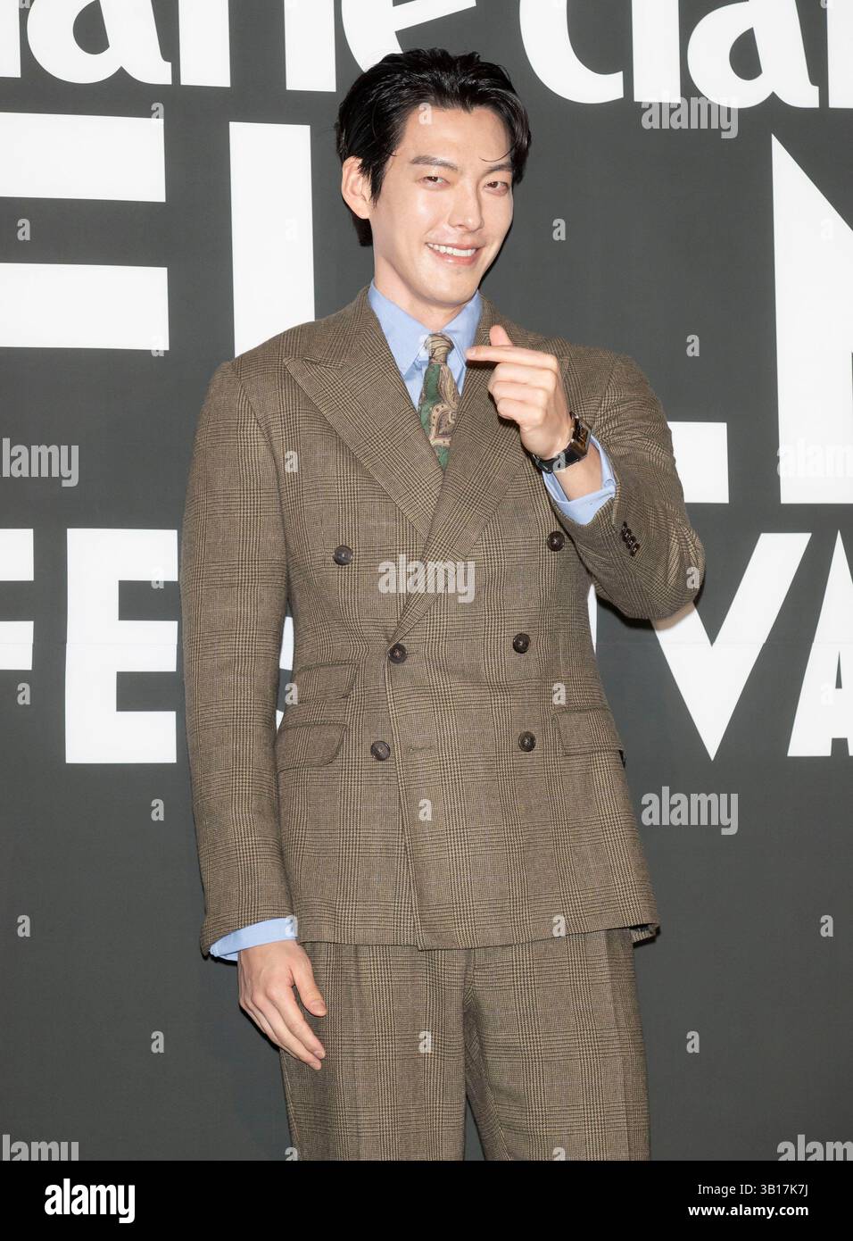 Seoul, South Korea. 25th Apr, 2025. South Korean actor Kim Woo-bin ...