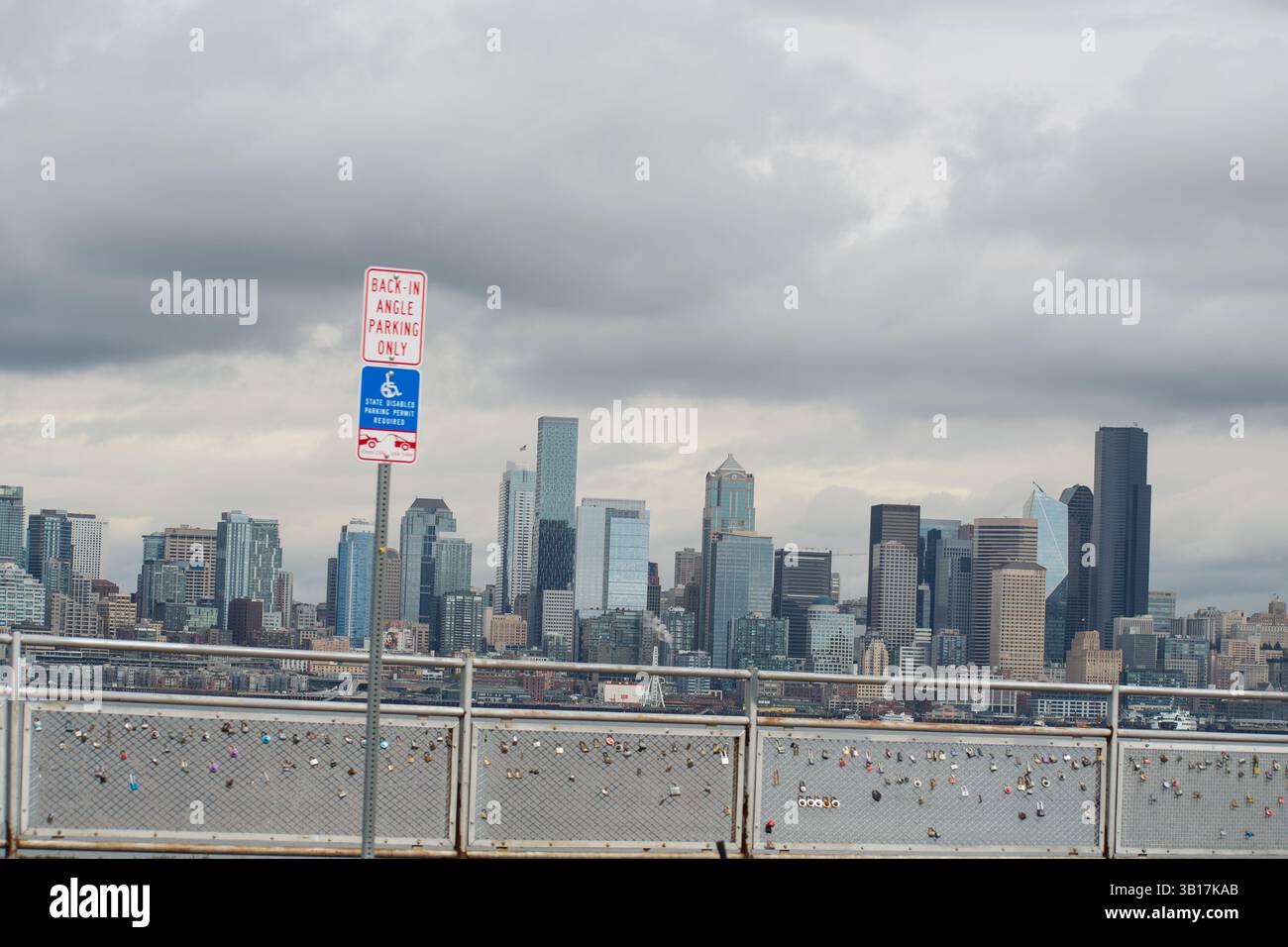 SEATTLE, WA, USA - APR 7, 2025: View of Downtown Seattle in Washington ...
