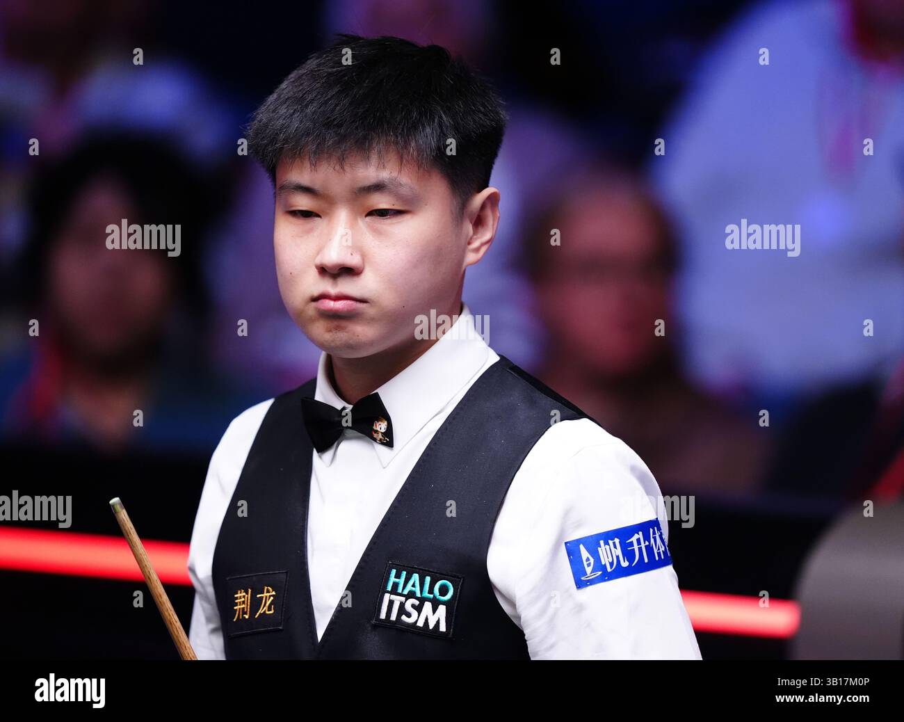 Zhao Kintong during his match with Lei Peifan on day seven of the Halo ...