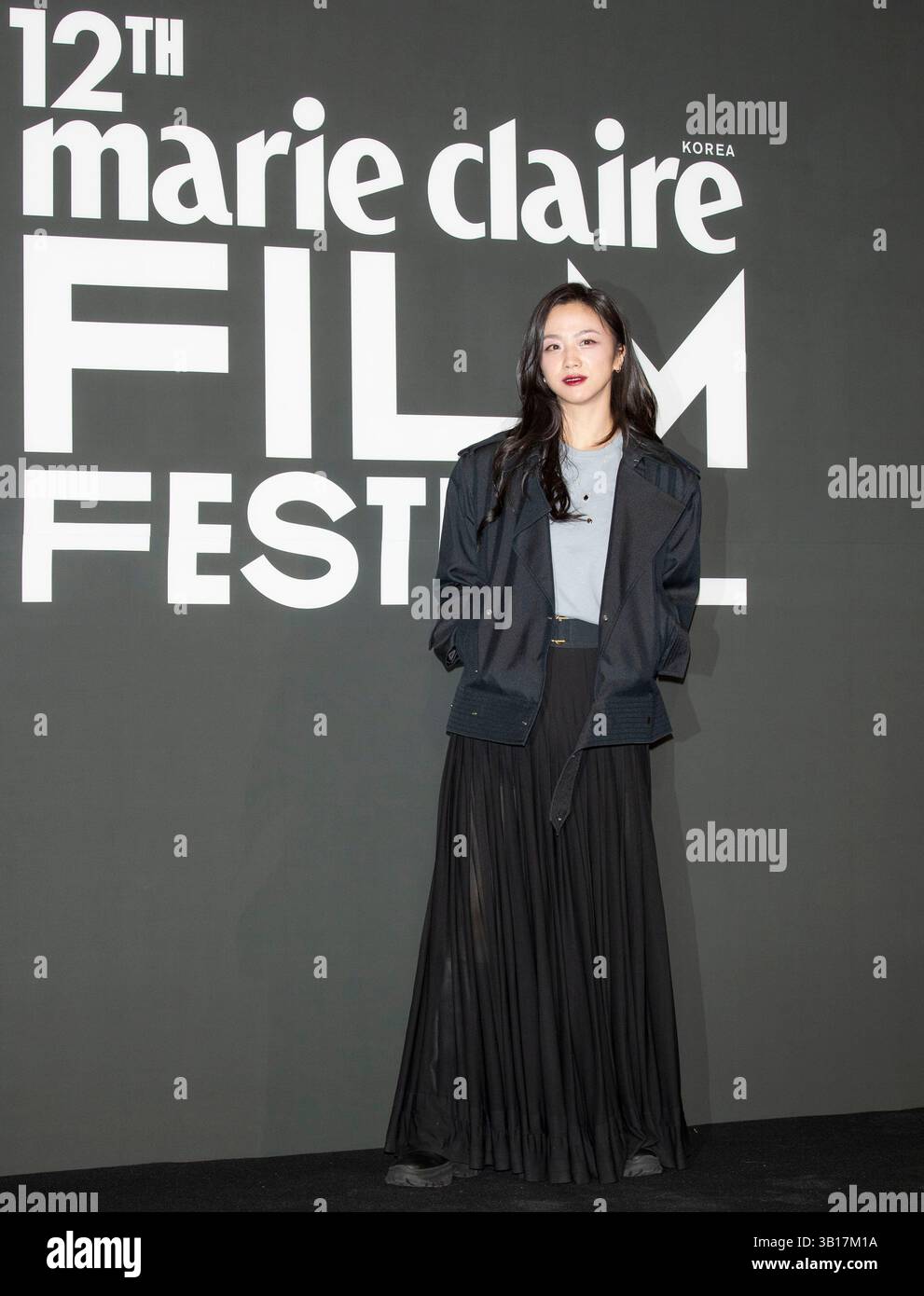 Seoul, South Korea. 25th Apr, 2025. Chinese actress Tang Wei, arrives ...