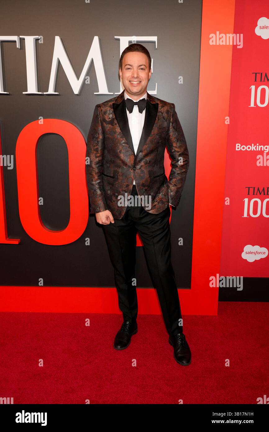 Dan Macsai during the TIME 100 Most Influential People in the World ...