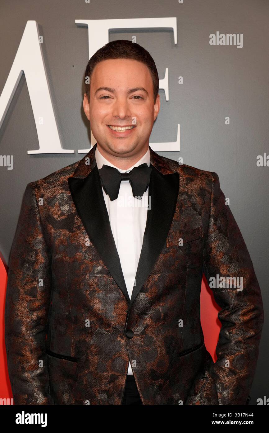 New York, United States. 25th Apr, 2025. Dan Macsai during the TIME 100 ...