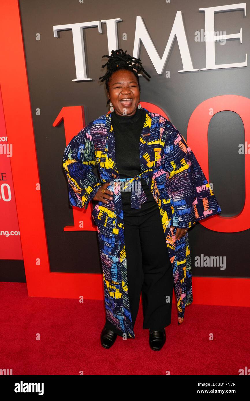 New York, United States. 25th Apr, 2025. Angeline Murimirwa during the ...
