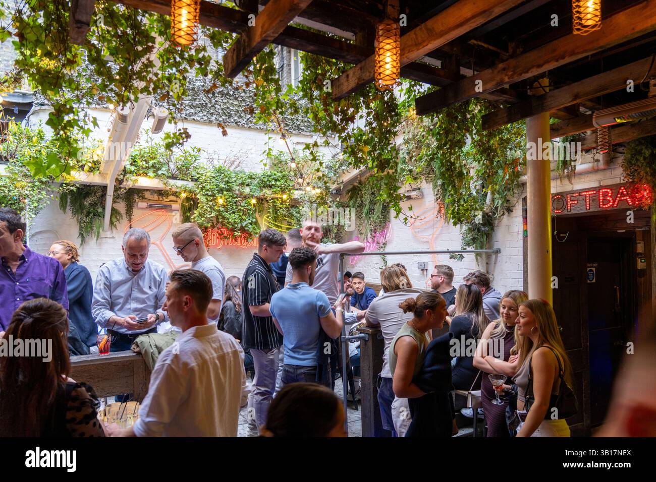 The Yard Bar in London Soho, UK Stock Photo - Alamy