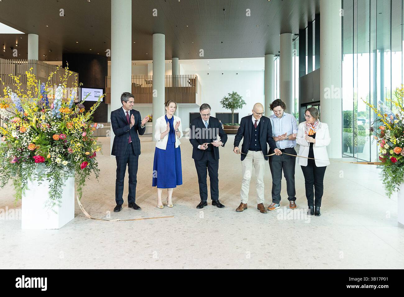Ieper, Belgium. 25th Apr, 2025. Prime Minister Bart De Wever and ...