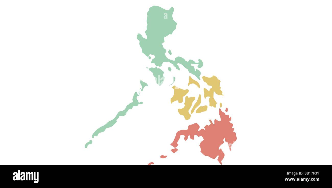 Philippines map hi-res stock photography and images - Alamy