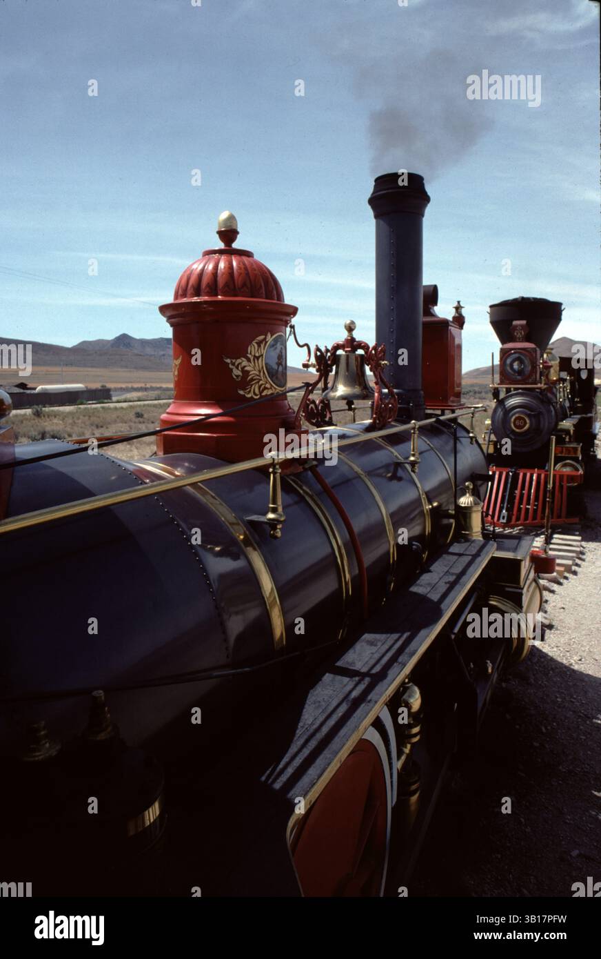 The Promontory Summit in Utah was the site of the Golden Spike ceremony ...