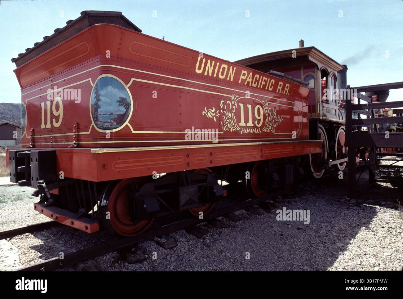 The Promontory Summit in Utah was the site of the Golden Spike ceremony ...