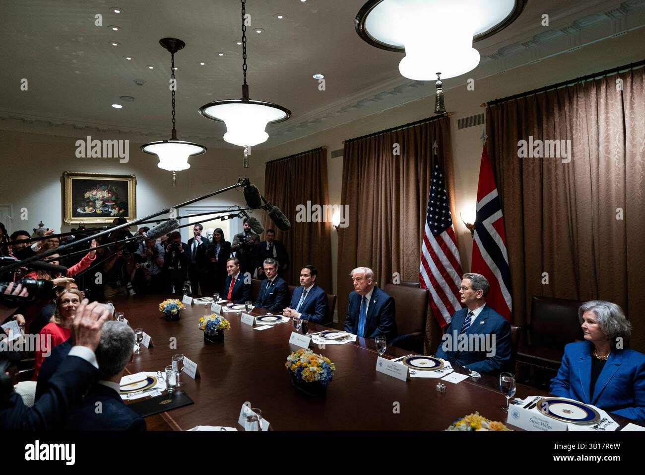 Washington, United States Of America. 24th Apr, 2025. From left to ...