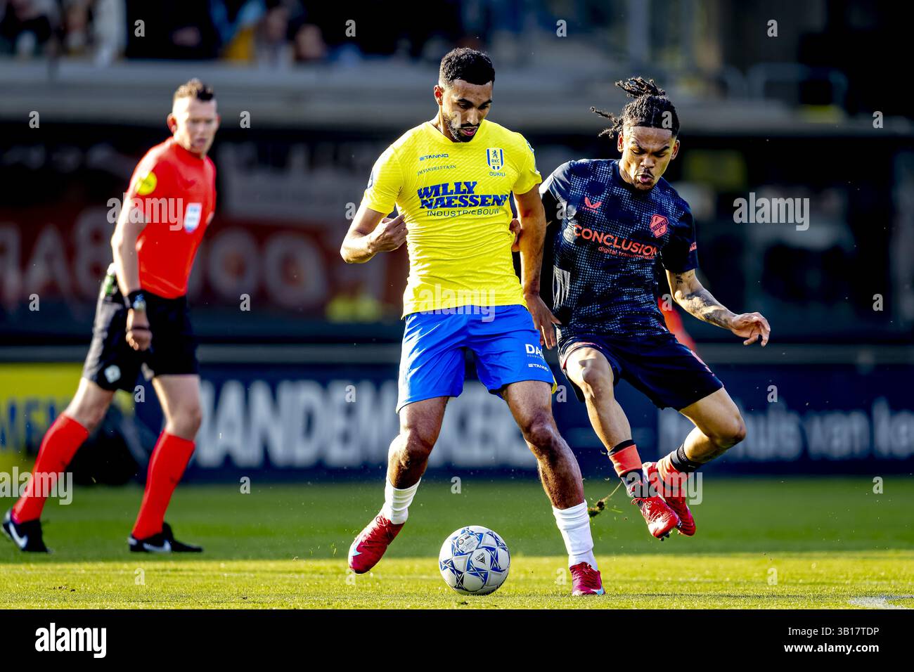 WAALWIJK , Netherlands, 25-04-2025, SPO, Mandemakers Stadium, Dutch eredivisie, season 2024 / ...