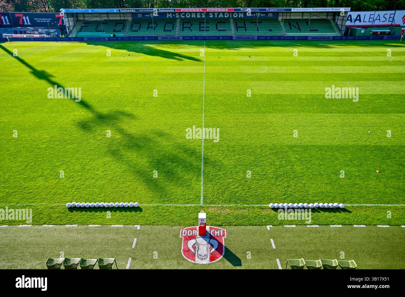 Dordrecht - M Scores Stadion during the thirty-sixth round of the ...