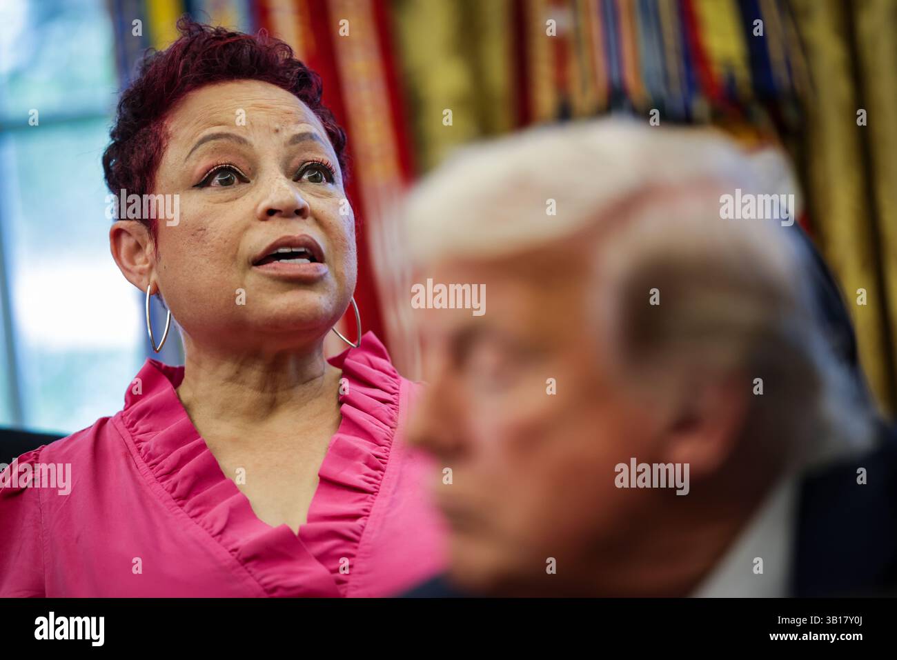 Washington, United States Of America. 23rd Apr, 2025. Annette Albright ...
