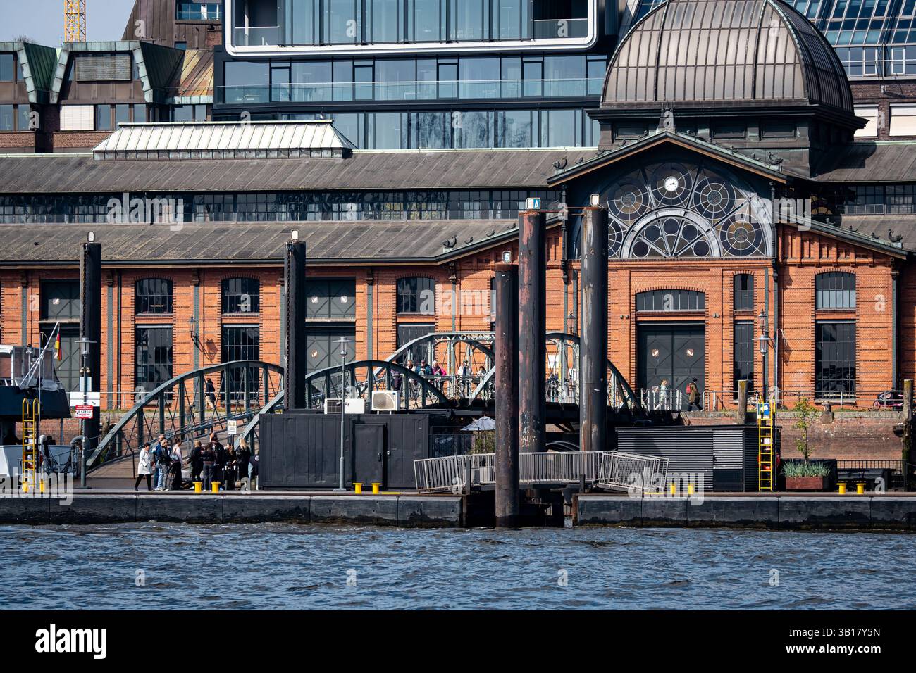 Scenic view of the Fischauktionshalle, a former fish auction hall on ...