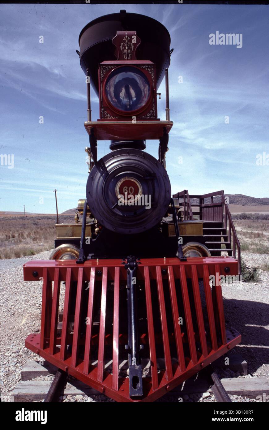 The Promontory Summit in Utah was the site of the Golden Spike ceremony ...