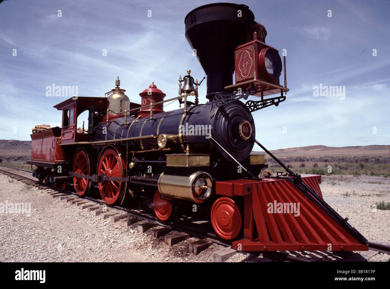 The Promontory Summit in Utah was the site of the Golden Spike ceremony ...