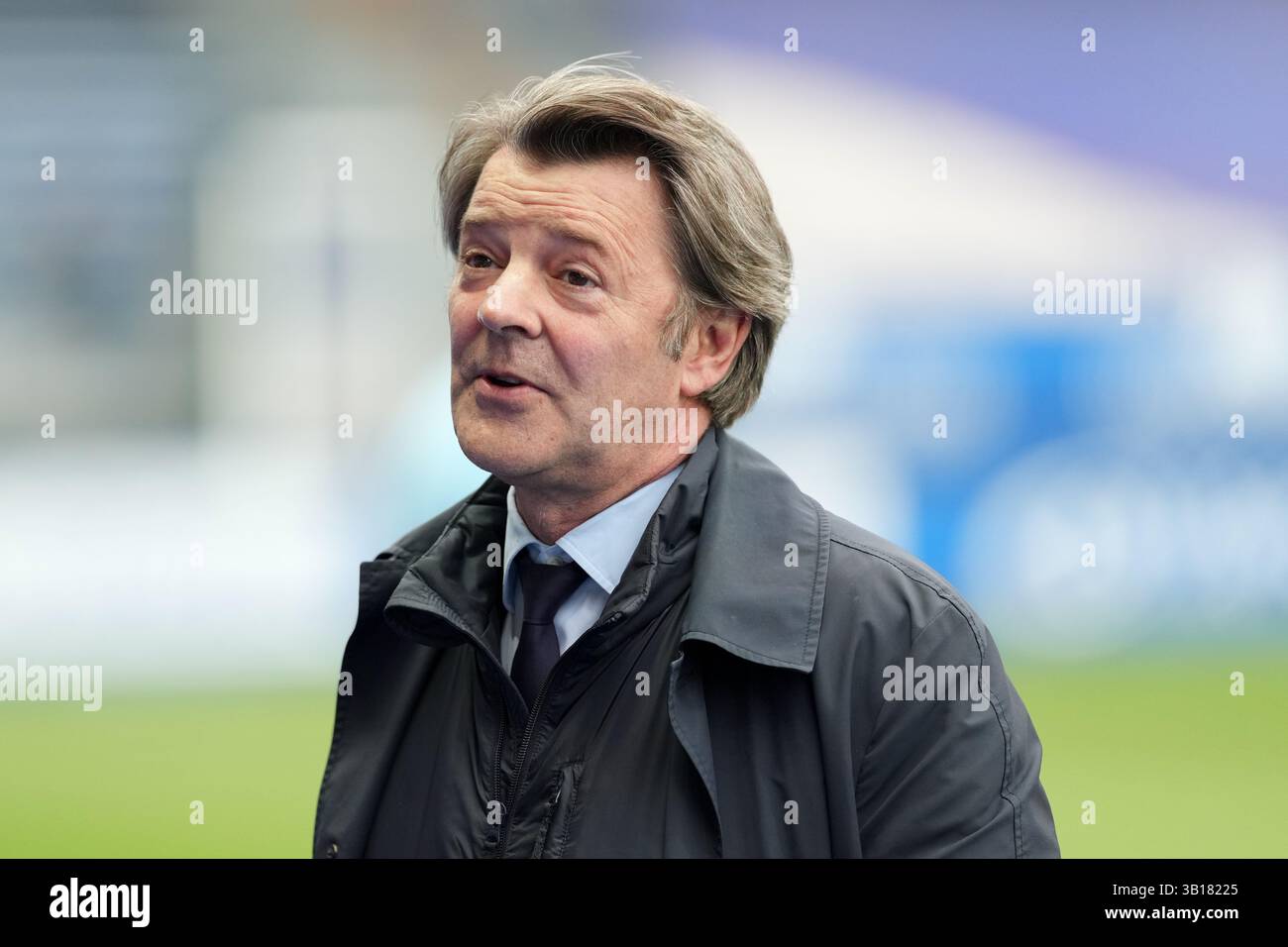 Francois BAROIN (Maire de Troyes) during the Ligue 2 BKT match between ...