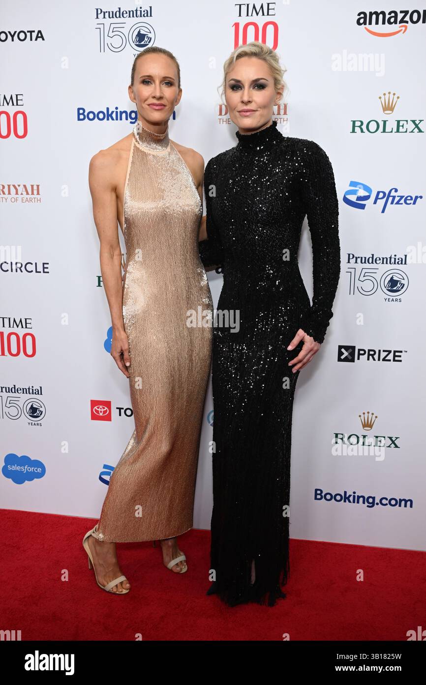 Amy Griffin and Lindsey Vonn Stock Photo - Alamy