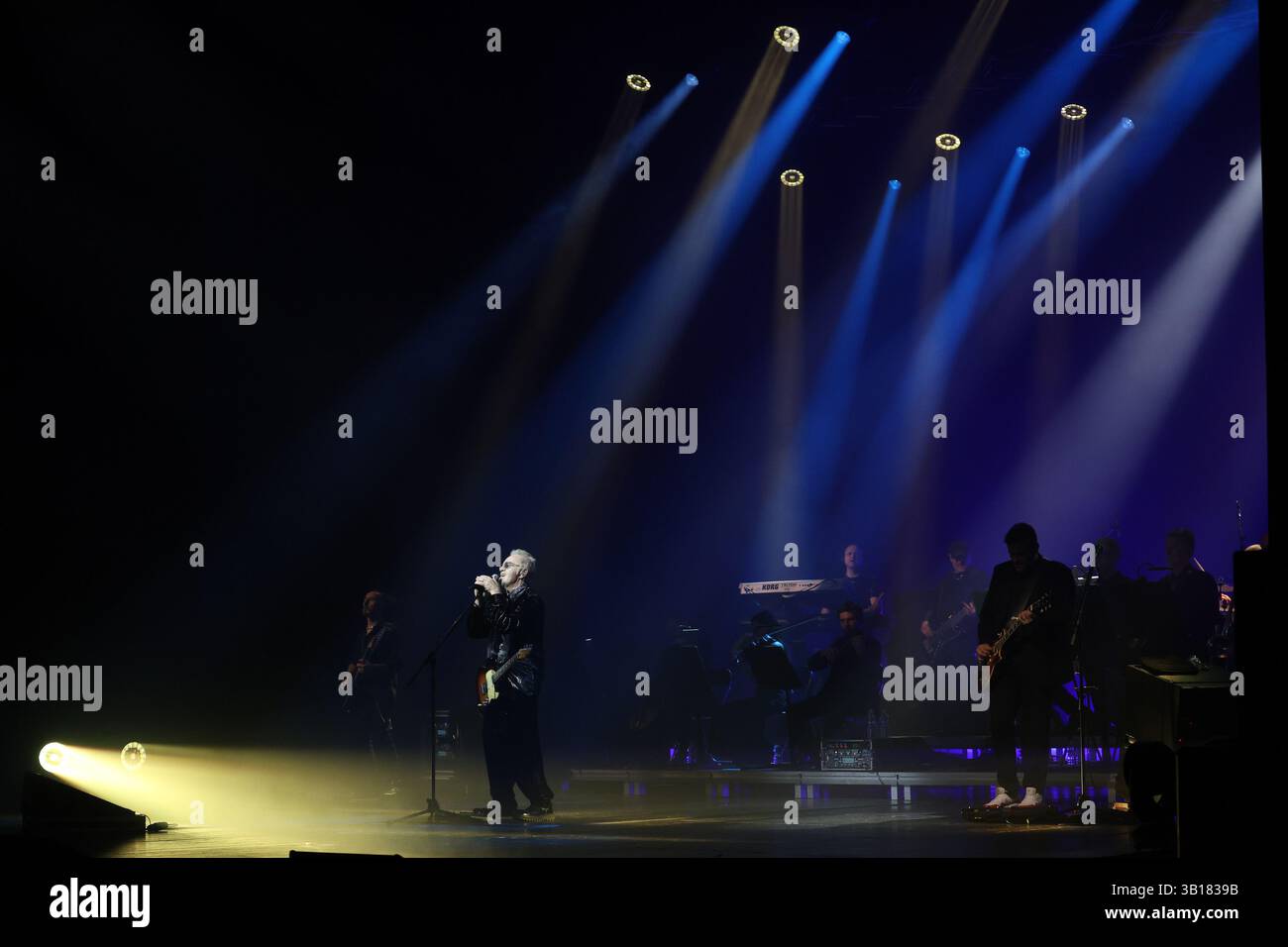 Bologna, Italy. 25th Apr, 2025. Italian songwriter Umberto Tozzi during ...