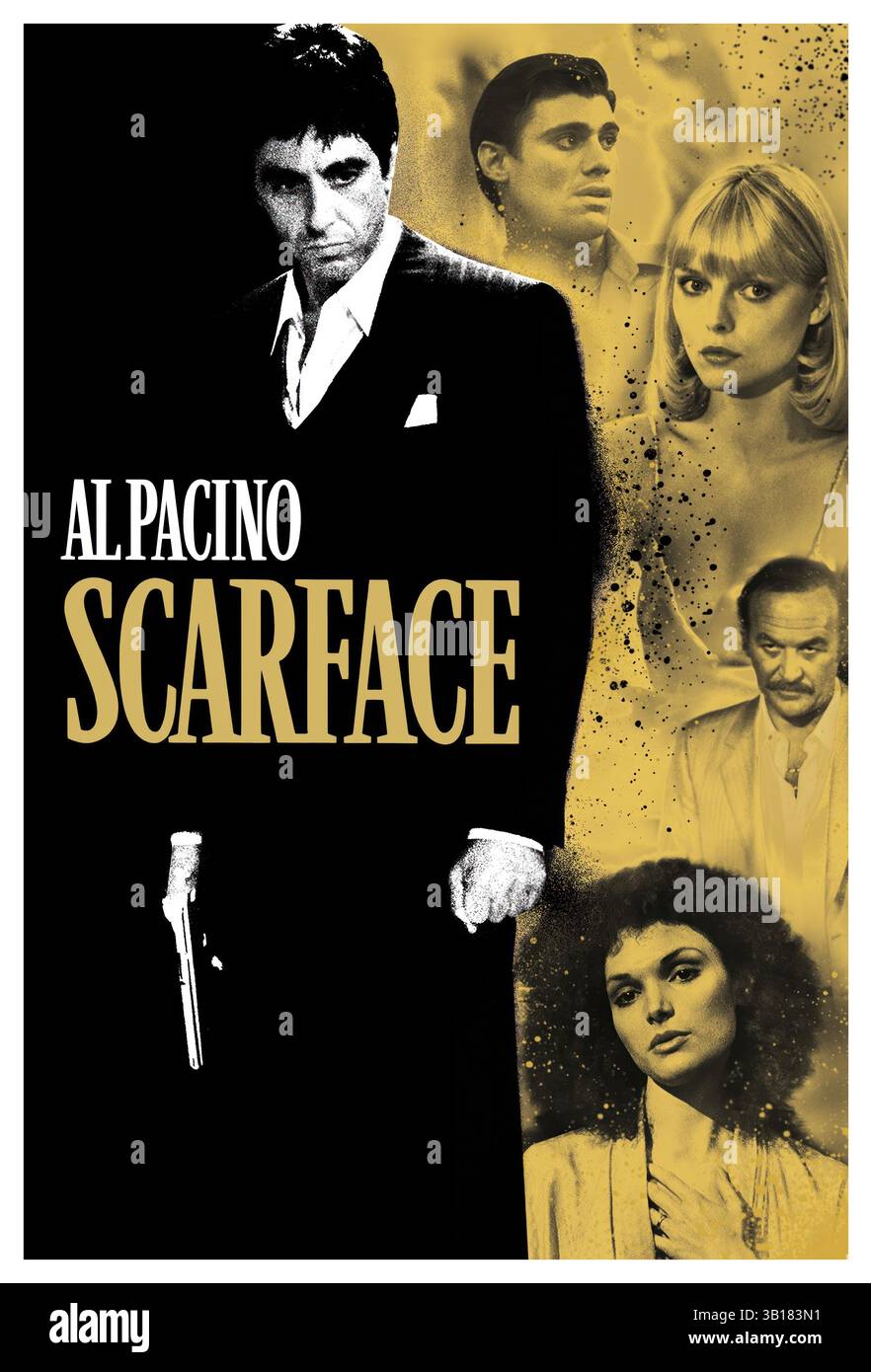 SCARFACE (1983), directed by BRIAN DE PALMA. Credit: UNIVERSAL PICTURES ...