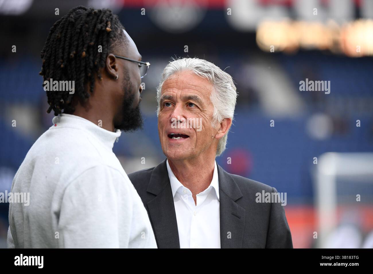 Jean Pierre RIVERE (President Nice OGCN) during the Ligue 1 MCDonald's ...