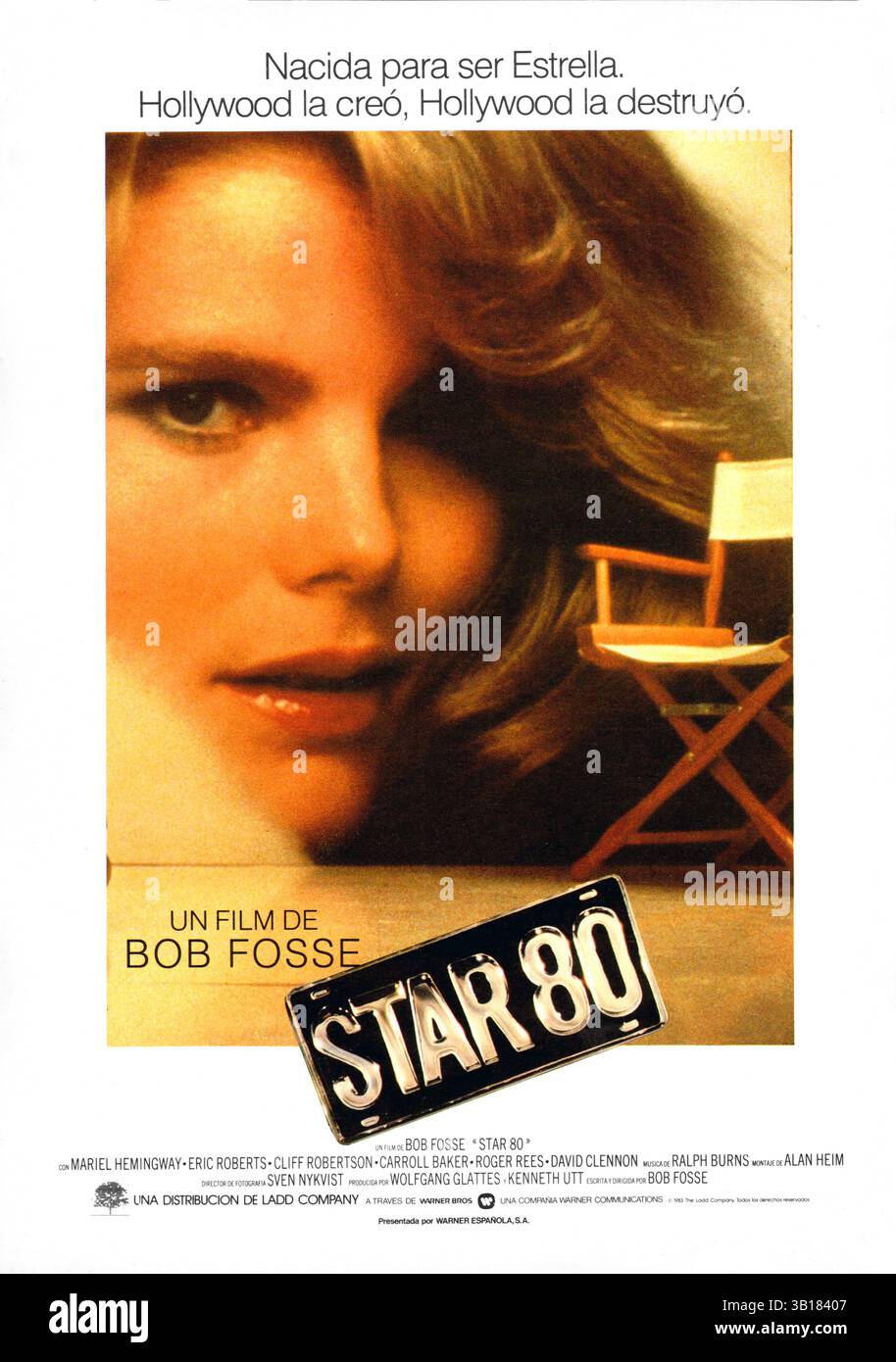 MARIEL HEMINGWAY in STAR 80 (1983), directed by BOB FOSSE. Credit: LADD ...