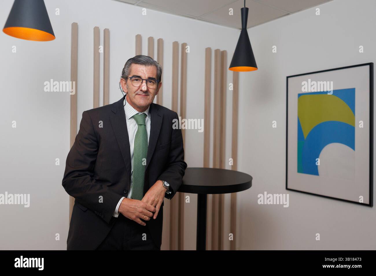 Madrid, March 26, 2025. Interview with Dr. Juan Abarca. Photo: Isabel ...